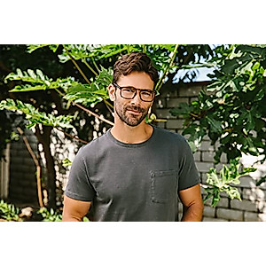 Peepers by PeeperSpecs mens Ryder Blue Light Blocking Reading Glasses, Tortoise, 54 mm US