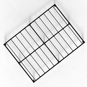 DiaOutro 16 Inch Queen Bed Frame Heavy Duty Metal Platform No Box Spring Needed, Maximum Storage, Easy to Assembly, Noise Free, Black