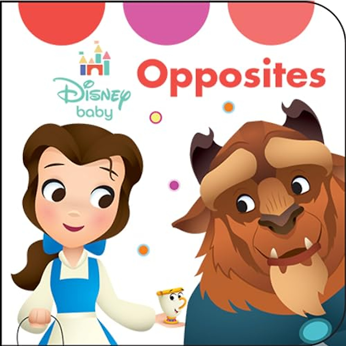 Disney Baby Princess Cinderella, Belle, Ariel, and More! - My First Library Board Book Block 12 Book Set - First Words, Colors, Numbers, and More! - PI Kids