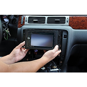 Scosche GM2500B Compatible with Select 2005-Up GM ISO Double DIN & DIN+Pocket Dash Kit Black