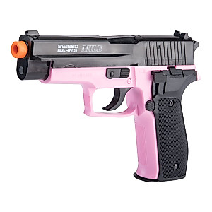 Airsoft Swiss Arms Mile Spring Powered Pistol (Color: Pink) (101304)