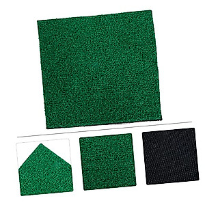 EXQUIMEUBLE Turtle Terrace Mat Garden Turf Decorations Turtle Basking Platform Turf Yard Turf Artificial Grass Turf Simulation Grass Garden Turf Carpet Lawn Turf Fish Tank Turtle Tank Resin