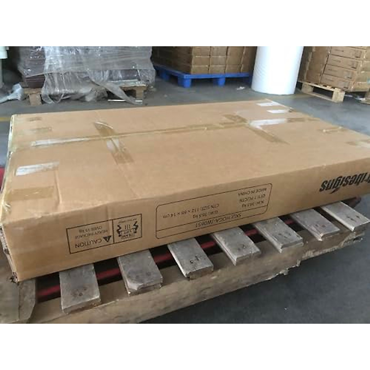 Tribesigns 78.7" Extra Long Computer Desk, [Double Desk] [2 Drawers], Two Person Desk Large Executive Office Desk, Writing Table Study Desk for Home Office, Rustic Brown