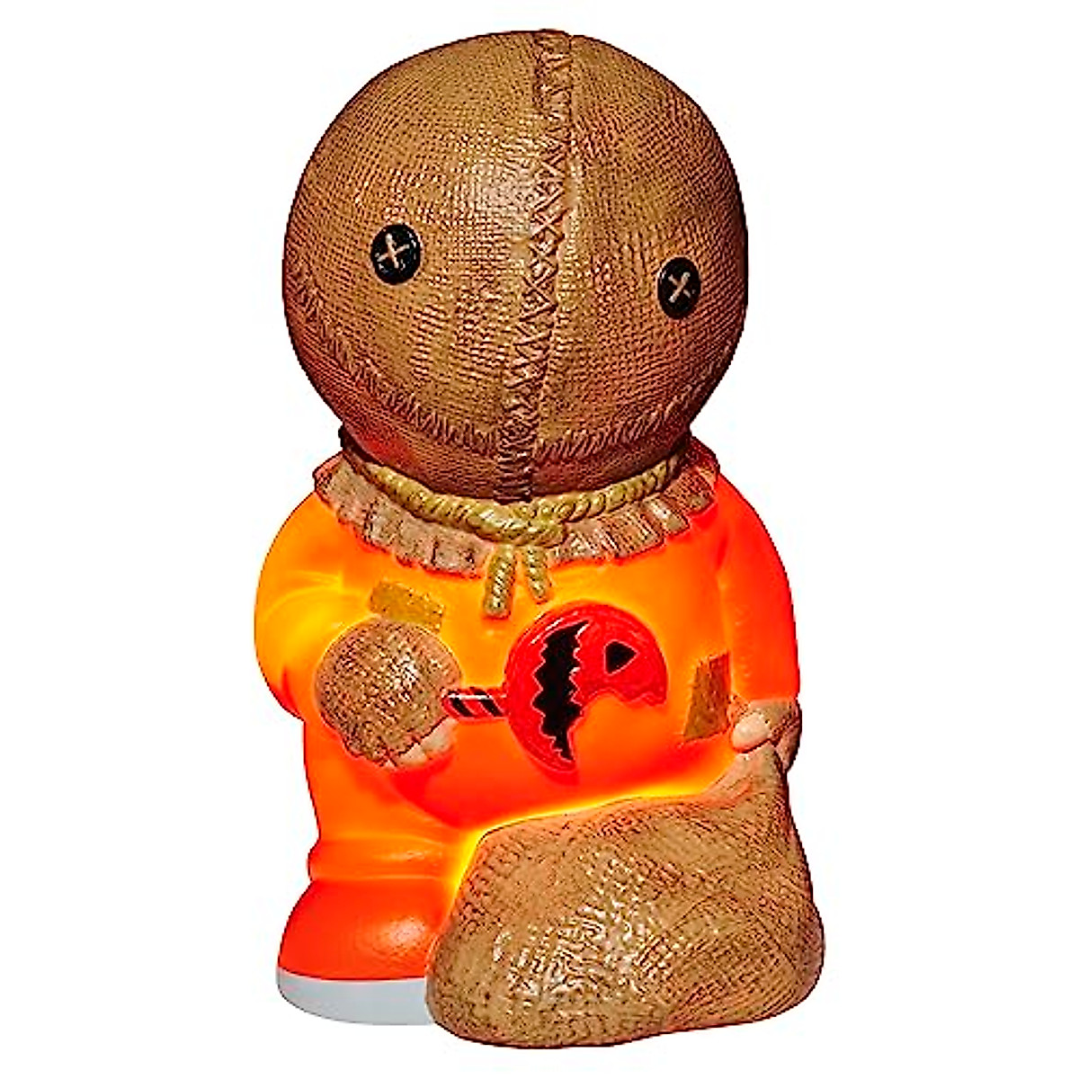 Spirit Halloween Trick ’r Treat Sam Light-Up Horror Statue | Officially Licensed | Horror Decoration