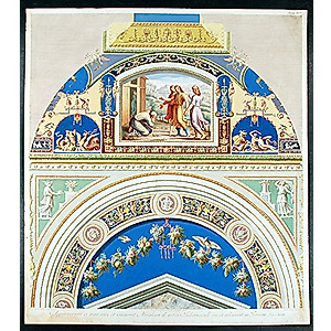 [Angels appear to Abraham] Apparuerunt ei tres viri, et cucurrit Abraham de ostio Tabernaculi sui, et adoravit in Terram