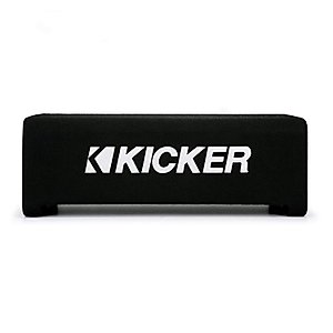 KICKER 48CDF104 Comp 10" Subwoofer in Down Firing enclosure, 4-Ohm