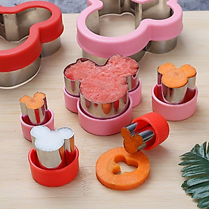 Cookie Mold for Homemade Treats - Stainless Steel Cookie Cutter molds for Kids Suitable for Cakes Sandwiches Vegetables Fruits and Cookies (Assorted Sizes)