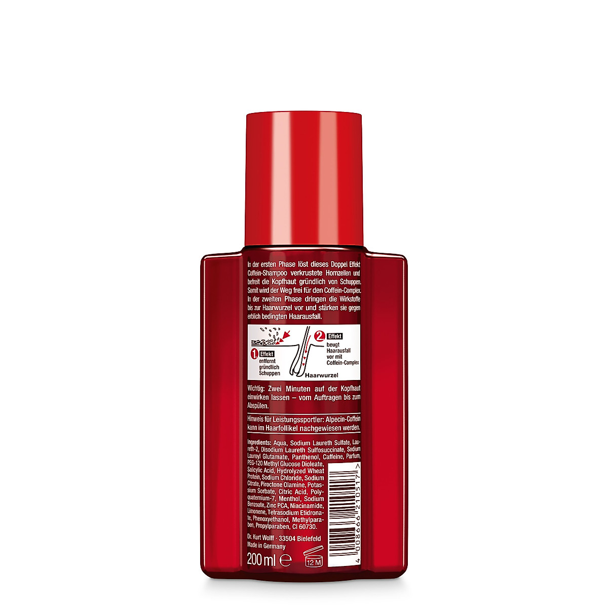 Alpecin Doppel-Effekt Shampoo â€“ 6.8 oz / 200ml - fresh from Germany