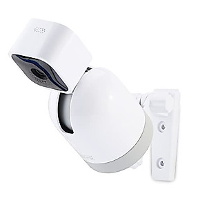 LEFXMOPHY Wall Mount Compatible for Blink Mini Pan-Tilt Mount for Ceiling Mounting Kit 180 Degree Adjustable (1PACK White)