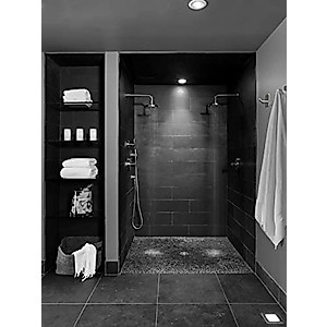 VIVII 6 Pack Adhesive Hooks, 3M Self Adhesive, Metal Wall Hooks Hanger Sticky Hooks for Keys Bags Bathrobe Clothes Hat Towel Garment Nickel, Kitchen Bath Room, Living Room, Office, No Drilling Needed