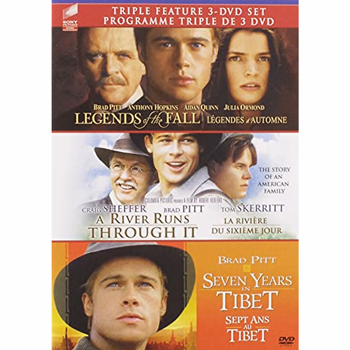 Legends of the Fall / A River Runs Through It / Seven Years in Tibet