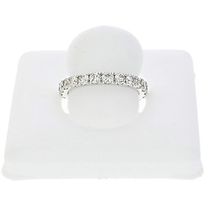 Vir Jewels 2 cttw Diamond Wedding Anniversary Band for Women Full Eternity Diamond Engagement Ring 14K White Gold Round Prong Set Size 7.5