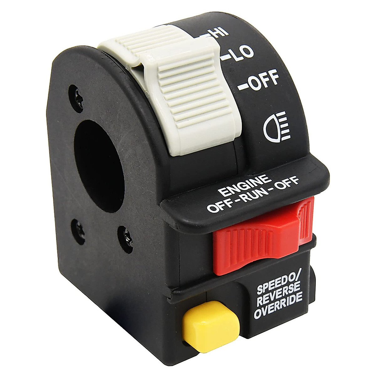 Handlebar Light Switch Assembly,Light Kill Stop Switch Replace for 06-14 Polaris Sportsman 400 500 700 800 Replace Polaris 4011835 4010591 4010560 2010340 4010592 4011385