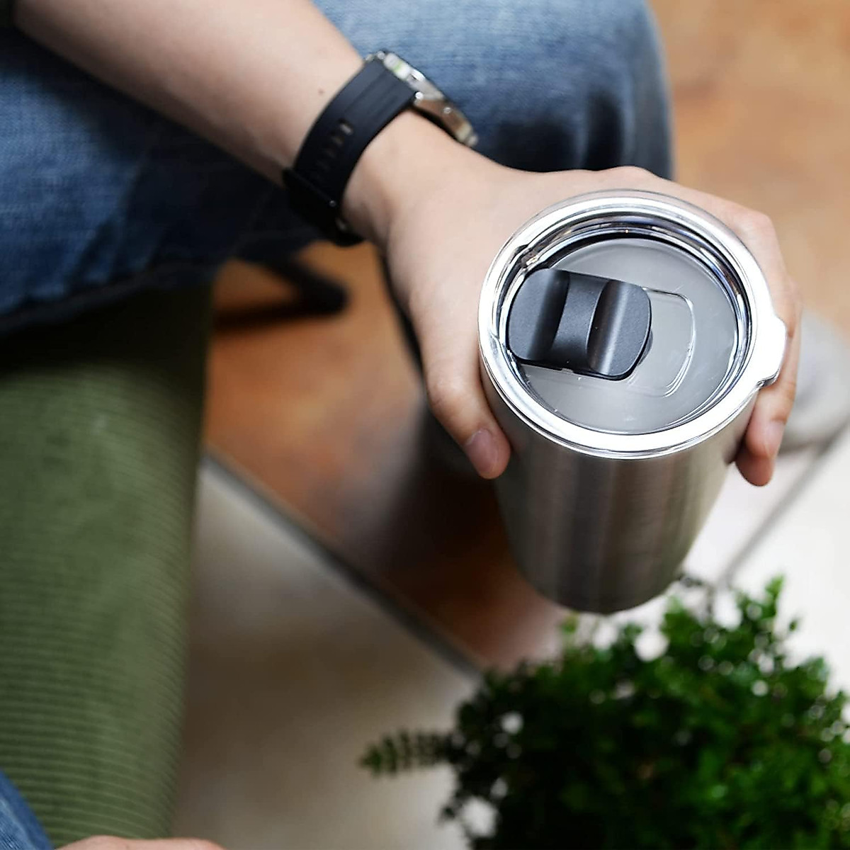 (Pack of 2) Premium 20 oz Tumbler Lid Yeti Lids 20 oz Replacement Lid Magnetic Slider Yeti Rambler Yeti Rambler 20 oz