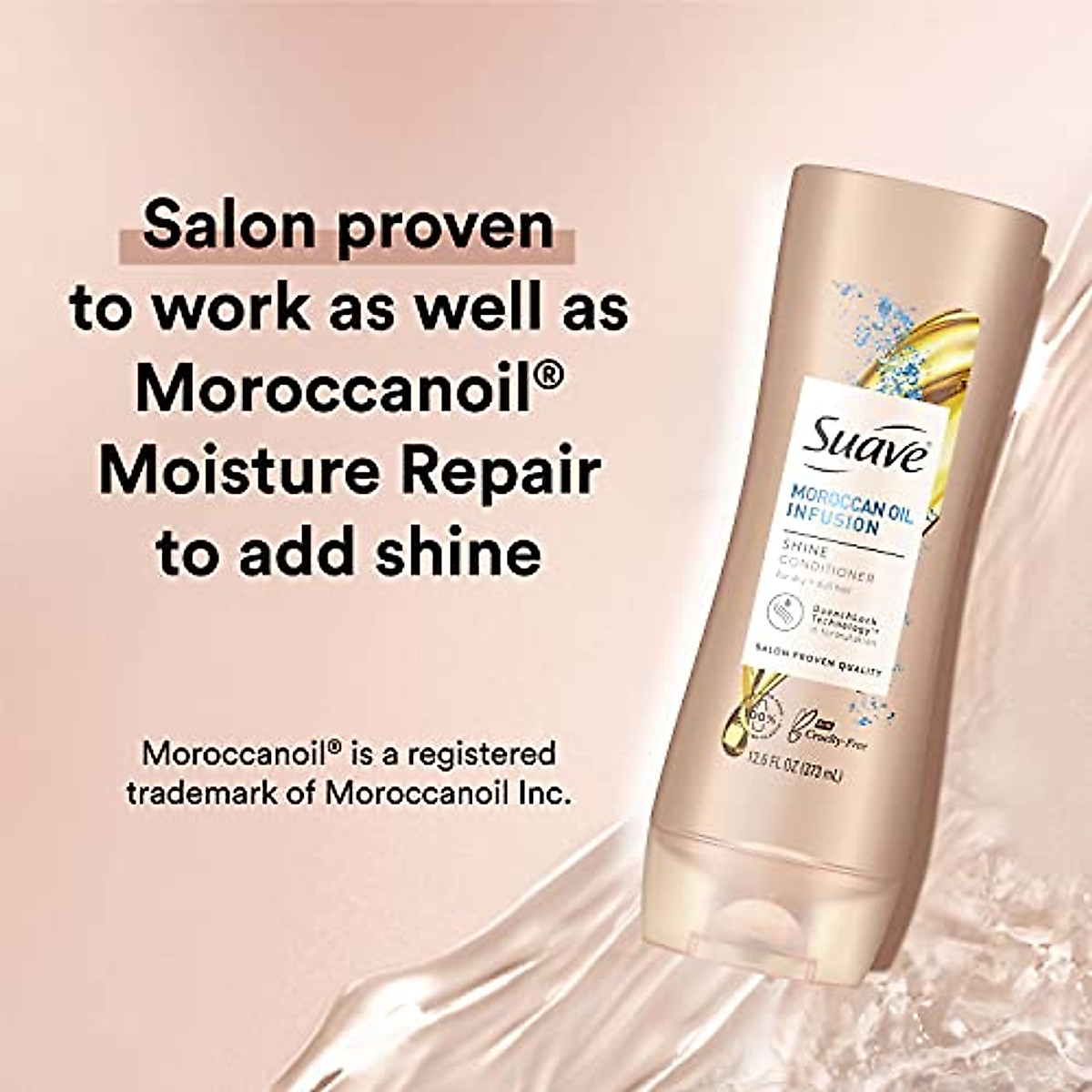 Suave Professionals Shine Conditioner, Moroccan Infusion, 12.6 oz