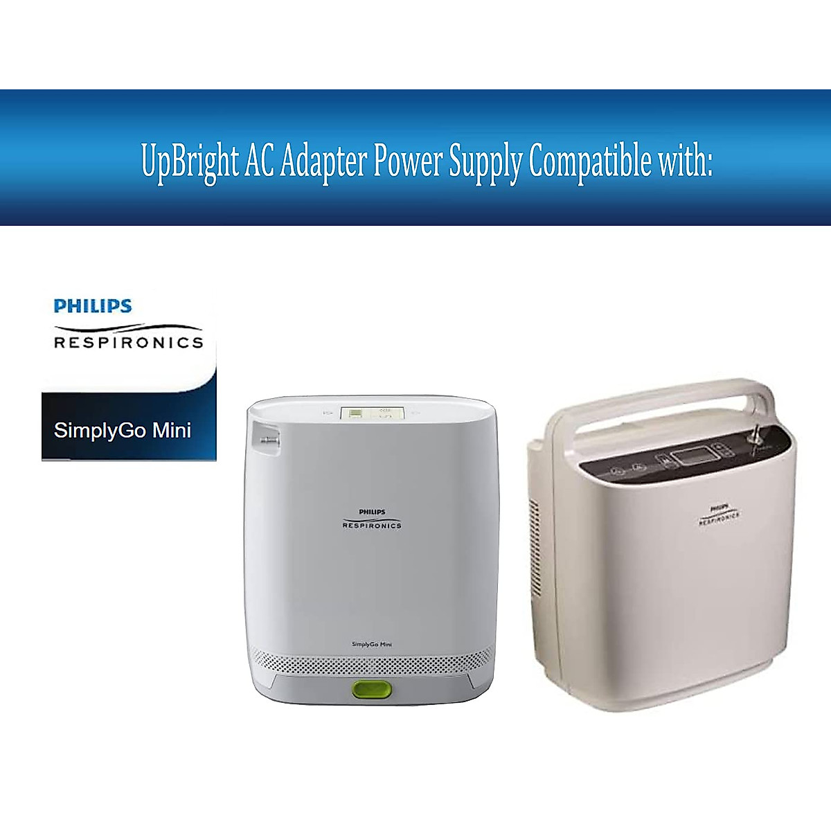 UpBright 4Pin 19V AC/DC Adapter Compatible with Philips Respironics SimplyGo Simply Go Mini 82211 1118724 MANGO120-19BK-PHI REF 1116817 1116818 Battery Megmeet PA 15668 1116816 56292-101 Charger