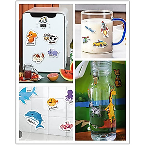 Sticker Books for Kids 2-4, Reusable Sticker Books for Toddlers 1-3 Farm, Ocean and Animals Theme Activity Books Stickers for Girls Boys Preschool Education Learning Toys Birthday Gift