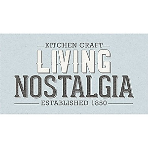 KitchenCraft Living Nostalgia Coffee Storage Canister, 11 x 17 cm (4" x 6.5") - English Sage Green