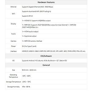 Firefly ROC-RK3566-PC Rockchip RK3566 4GB RAM Single Board Computer Support Caffe/TensorFlow and Geek System