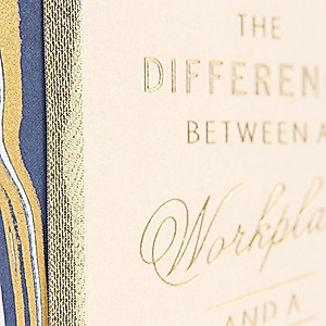 Hallmark Coworker Greeting Card (Thank You For Everything) - 499RZB1008, 5 inches wide and 7.2 inches long