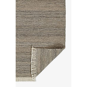 Momeni Cove Recycled P.E.T Area Rug, Grey, 2' X 3'