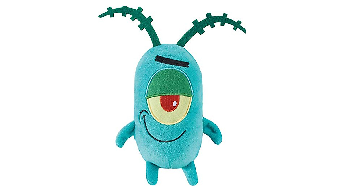 Alpha Group SpongeBob Plush 6'' Mini Plankton Toy for Kids