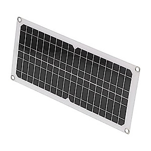 Hyuduo Flexible Solar Panel 18W 12V Bendable, Semi‑Flexible Solar Cell Panel Battery Charger for Car Boat Outdoor Supplies,Solar Panels