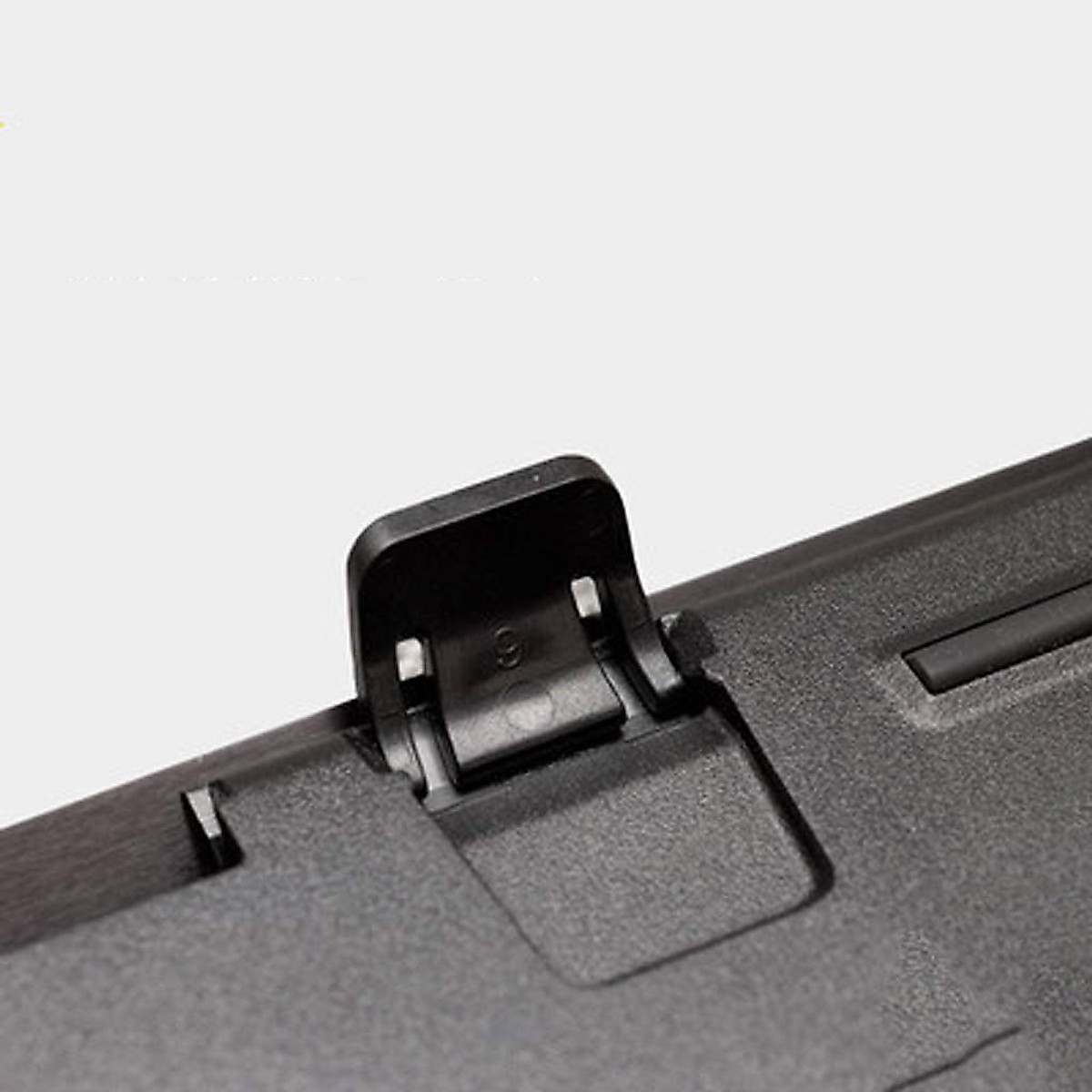 S-YUWEN 2Pcs Replacement Keyboard Bracket Foot Stand Plastic Leg Stand for Corsair K65 K70 K63 K95 K70 LUX RGB Mechanical Gaming Keyboard Repair Parts, one size