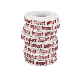 Impact 0.3" Stay Stuck Athletic Finger Tape for Boxing, Jiu-Jitsu, MMA, Martial Arts, Wrestling, Hockey, Rugby and Lacrosse -Impact 0.3" Branded (5 Pack)