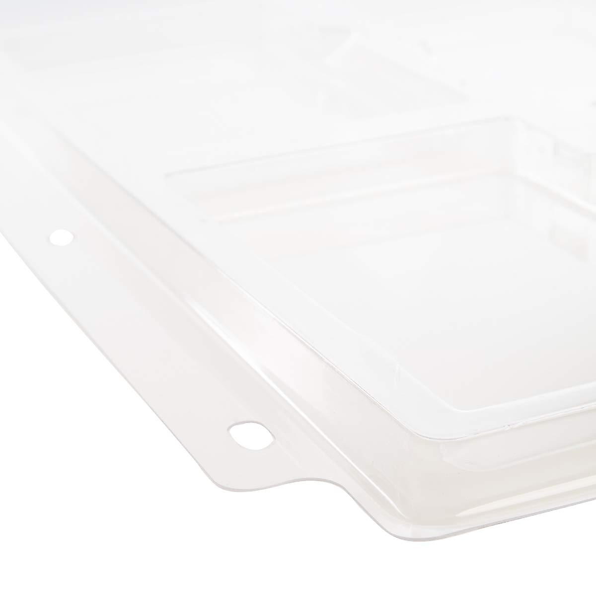 Simply Genius (25 Pack Ultra Collectible Cards Storage Tray Holder Fits Sports Cards in Slabs Graded by PSA and Pro Trading Cards for 3 Ring Trading Card Binder Pages