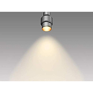 Adjustable Light Beam PAR20 PAR16 LED Spot Light Bulb 15°-60° Multi Angle Ceiling Recessed Lamp I 12W Down Light for Restaurants Display Gallery - Warm White