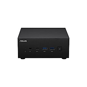 ASUS ExpertCenter PN52 Mini PC Barebone with AMD 8-Core R7-5800H, Quad-4K displays, 7 x USB, up to 64GB DDR4 RAM, Triple Storage Design, WiFi 6E, Bluetooth, USB-C with VESA Mount,Black