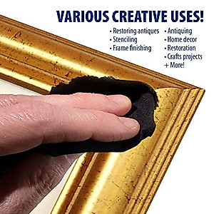 AMACO Rub N Buff Wax Metallic Finish Gold Kit - Antique Gold Autumn Gold European Gold Gold Leaf Grecian Gold 15ml Tubes - Versatile Gilding Wax for Finishing and Restoration- 5 Rub and Buff Colors