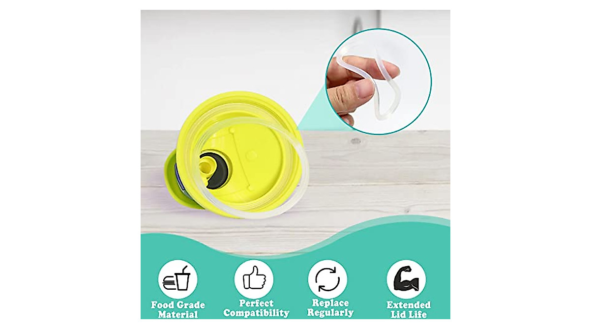 Owala Replacement Rubber Seal Rings with Cleaning Brush