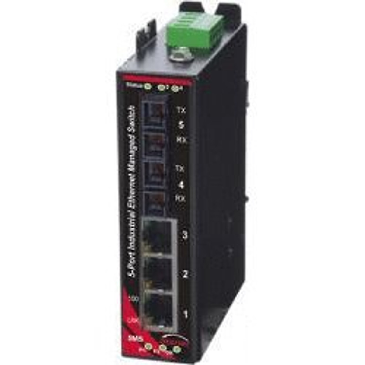 Red Lion Controls/N-Tron SLX-5MS-4SC Industrial Ethernet Switch, Sixnet SL5 p MNG 2SCmmf widetemp