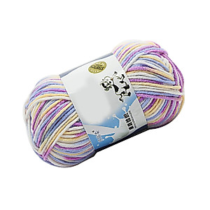 TEHAUX 50g Cotton Yarn Soft Chunky Crochet Knitting Yarn for Sweaters Hats Scarves