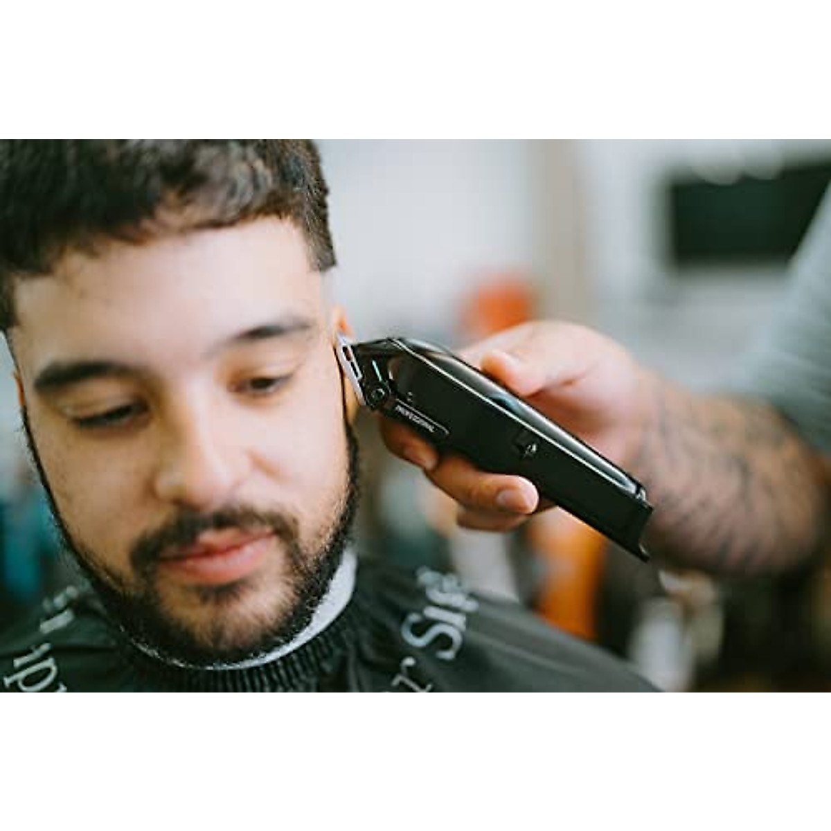 Supreme Trimmer Hair Clipper STC5030 Professional Clipper Set (300 Min Run Time) Cordless Beard Trimmer, Black Pro Clipper Taper Blade