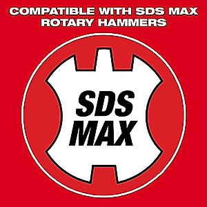 Milwaukee 48-20-5432 SDS-Max 1-Piece Core 4" x 11-3/8"
