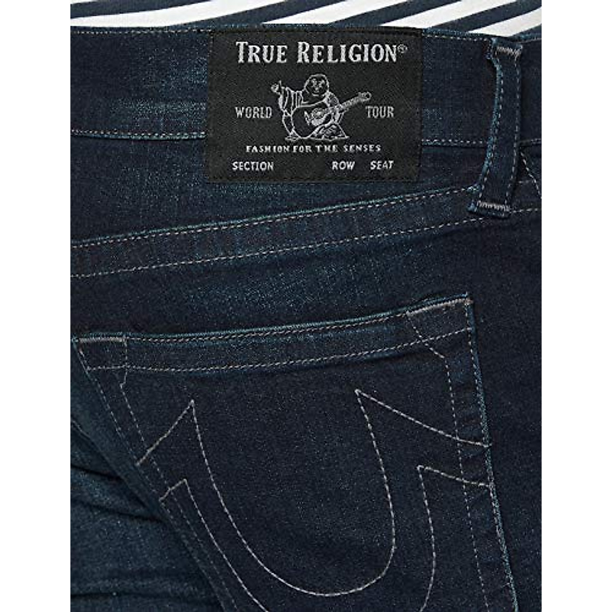 True Religion mens Rocco Low Rise Skinny Fit Jeans, Last Call, 36W x 34L US