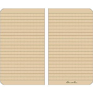 Rite In The Rain Field Flex Memo Book Tan, 6 x 3.5 x 0.25