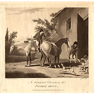 [Set of eight prints featuring Dick Knight of the Pytchley Hunt]