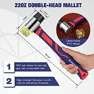 WORKPRO 13" Flooring Cutter with Flooring Installation Tool Kit