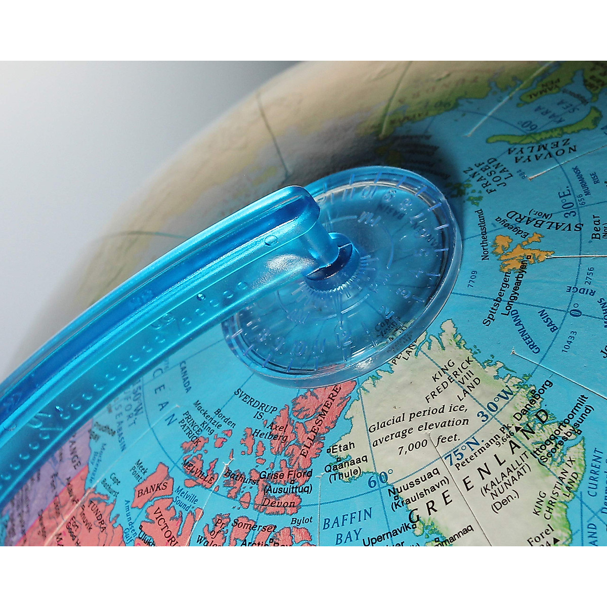Blue Ocean World Globe By Globemaster, Desktop, English (12"/30 Centimeter Diameter)