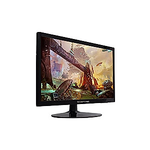 Sceptre 22 Inch LED Monitor 1080p 75Hz 99% sRGB Build-in Speakers HDMI x2 VGA, Machine Black