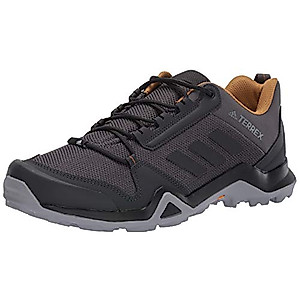 adidas mens Terrex Ax3 Hiking Shoe, Grey/Black/Mesa, 11.5 US