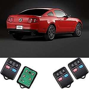 Keyless Entry Remote Control Car Key Fob for 1998-2014 Ford Mustang Focus Expedition Explorer 2001-2012 Ford Escape (CWTWB1U345 GQ43VT11T) Set of 2