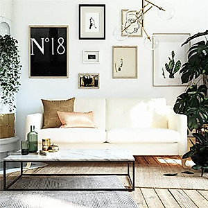 Mr. Kate Tess Sofa with Soft Pocket Coil Cushions, Small Space Living Room Furniture, White Linen