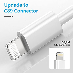 4Pack USB C to Lightning Cable 6ft[Apple MFi Certified],Apple Charging Cord,Fast iPhone Charger Cable Compatible with iPhone 13/13 Pro/13 Pro Max/12/12 Pro/12 Pro Max/SE 3/11 Pro Max/XR/X/8/7,iPad