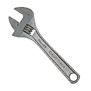 Proferred T05011 Standard Adjustable Wrench, Chrome Finish, 4"
