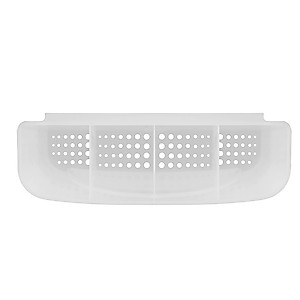 Neat-O Kitchen Dish Drainer PP Utensil Holder Silverware Cup Basket (White)